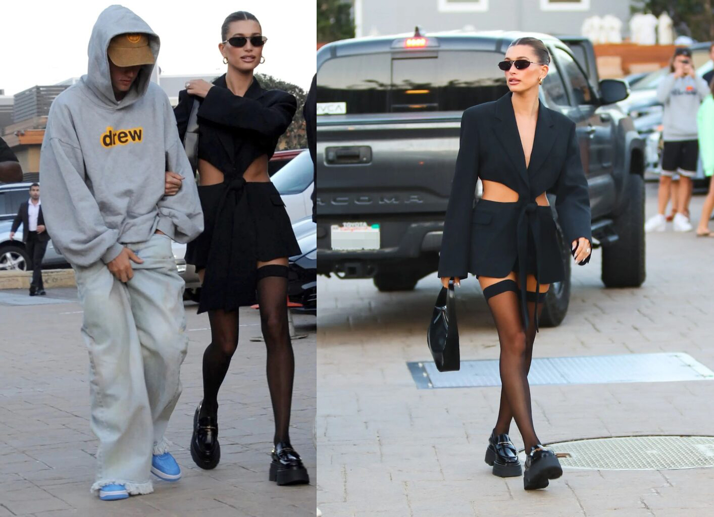Justin Bieber không lên đồ cầu kỳ, dành chọn spotlight cho Hailey